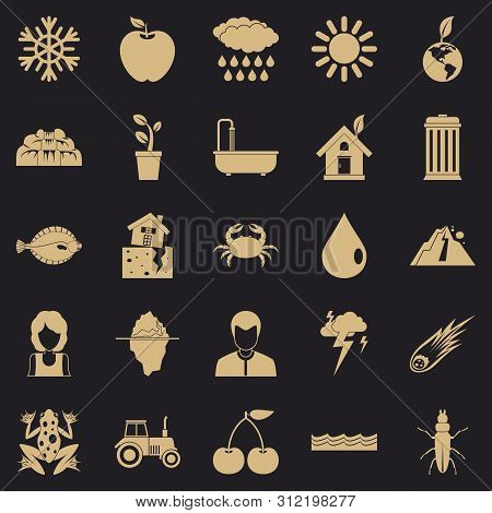 Variety Species Icons Image & Photo (Free Trial) | Bigstock