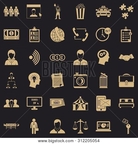 Conformity Icons Set. Image & Photo (Free Trial) | Bigstock