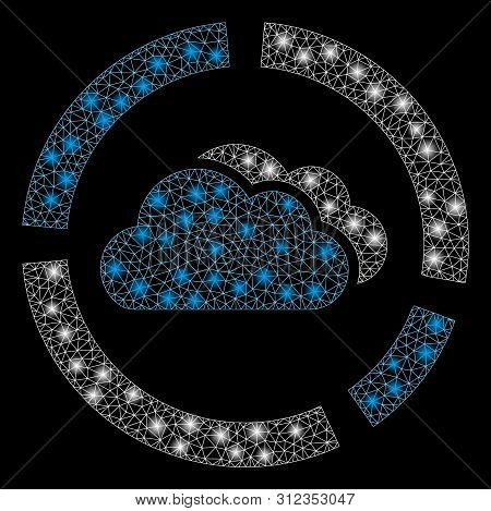 Glossy Mesh Cloud Vector & Photo (Free Trial) | Bigstock