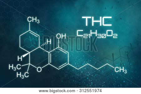 Chemical Formula Thc Image & Photo (Free Trial) | Bigstock