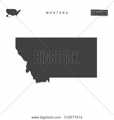 Montana Us State Vector & Photo (Free Trial) | Bigstock