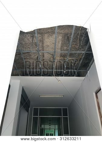 Ceiling Panels Damaged Image & Photo (Free Trial) | Bigstock