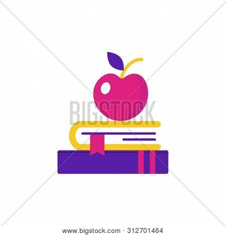 Book Apple Icon. Vector & Photo (Free Trial) | Bigstock