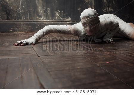 Scary Mummy Creeps On Image & Photo (Free Trial) | Bigstock