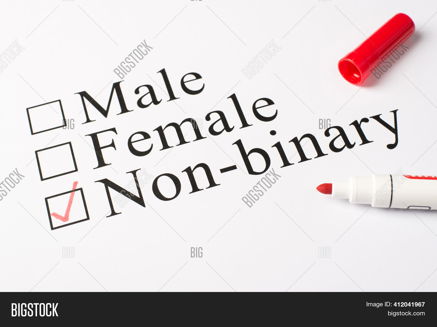 Non-binary Concept. Image & Photo (Free Trial) | Bigstock