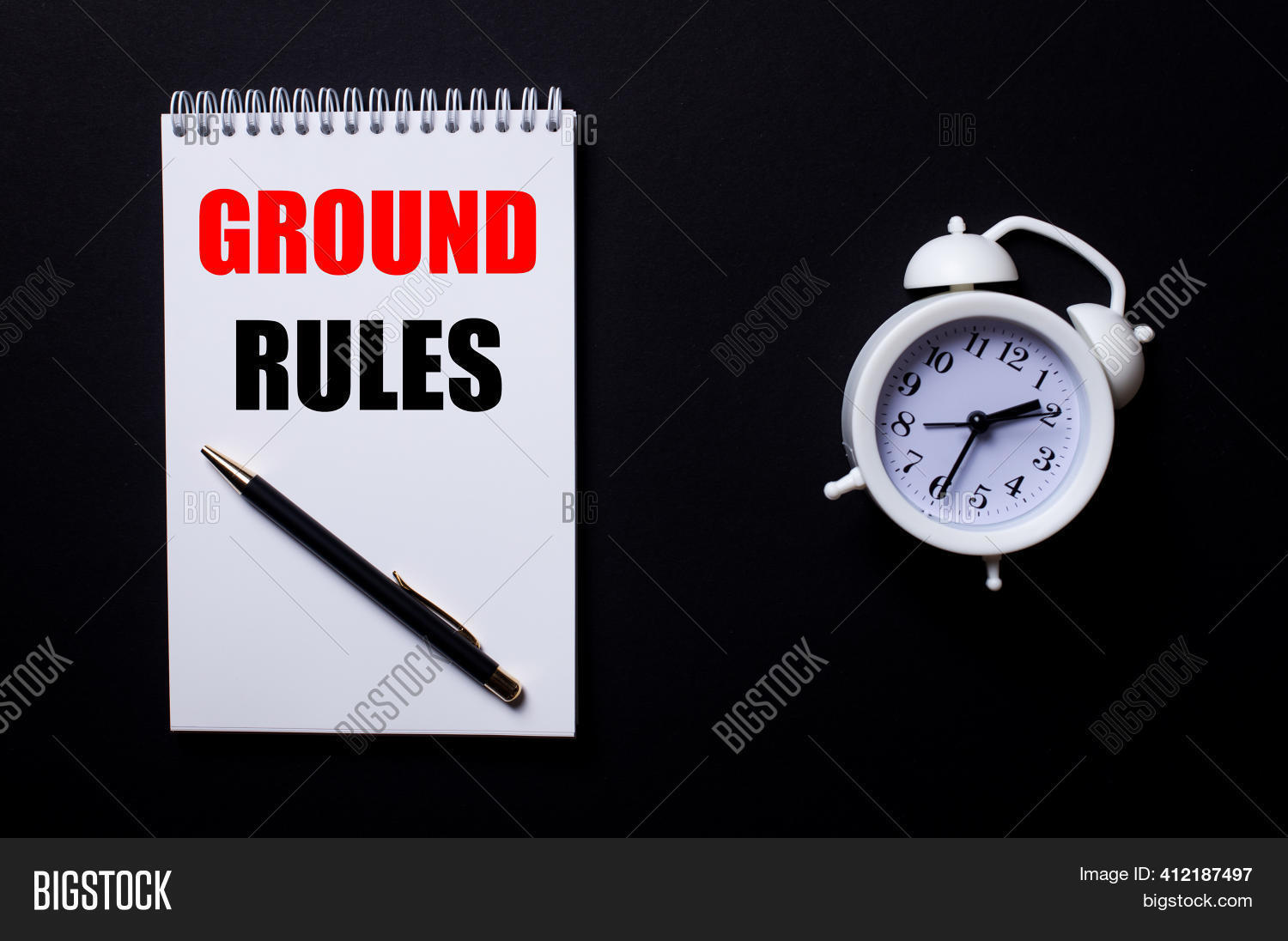 Ground Rules Written Image & Photo (Free Trial) | Bigstock