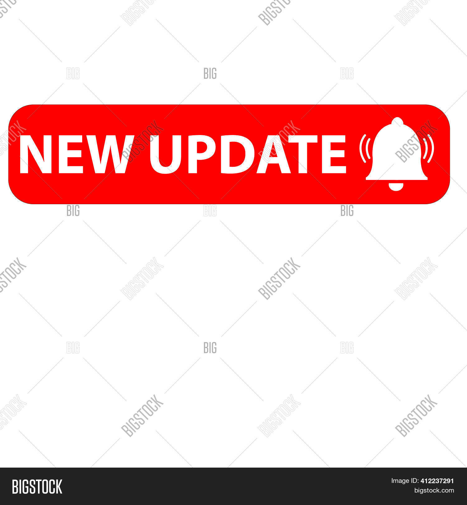Red New Update Icon On Image & Photo (Free Trial) | Bigstock