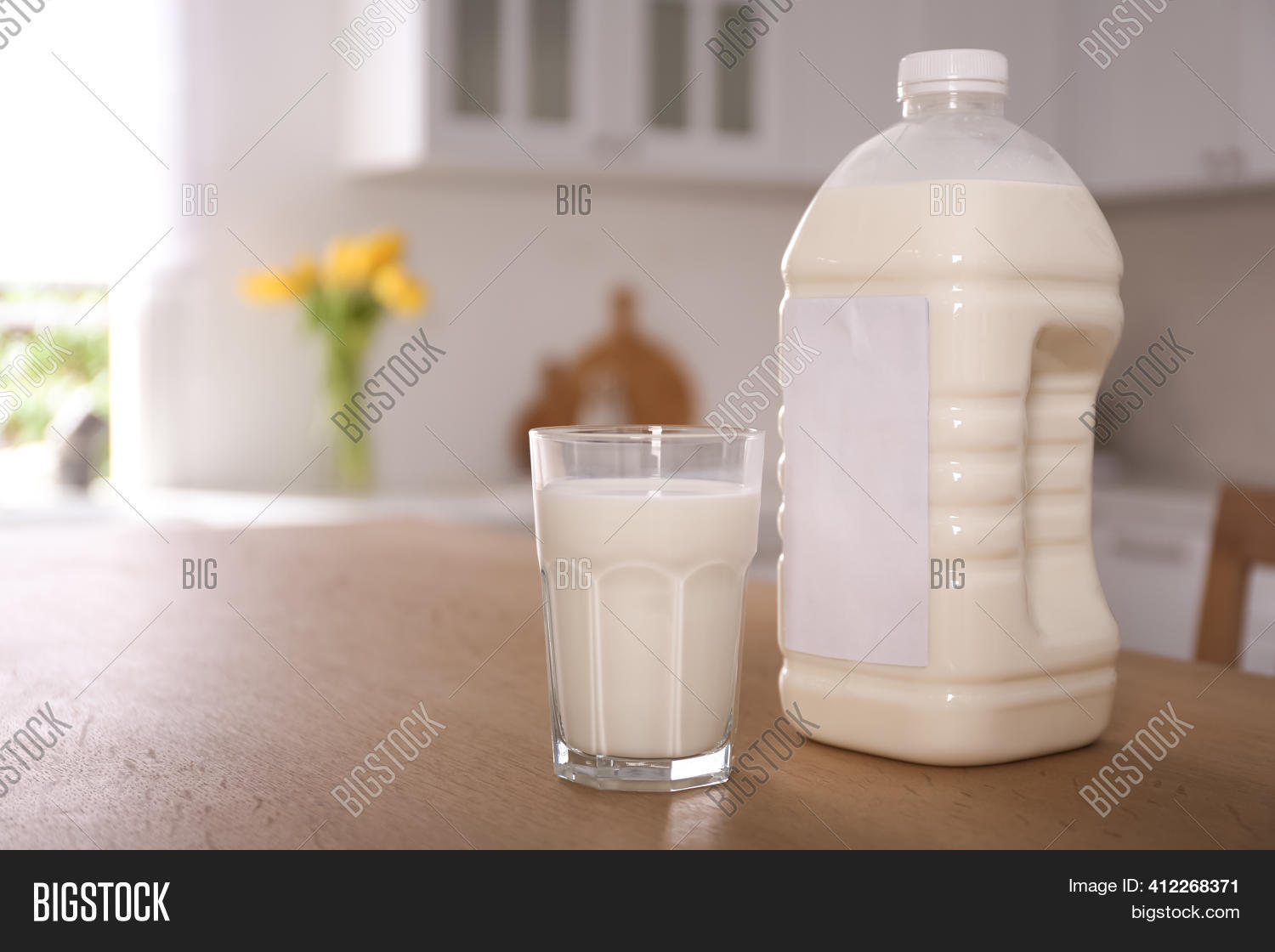 Gallon Bottle Milk Image & Photo (Free Trial) | Bigstock