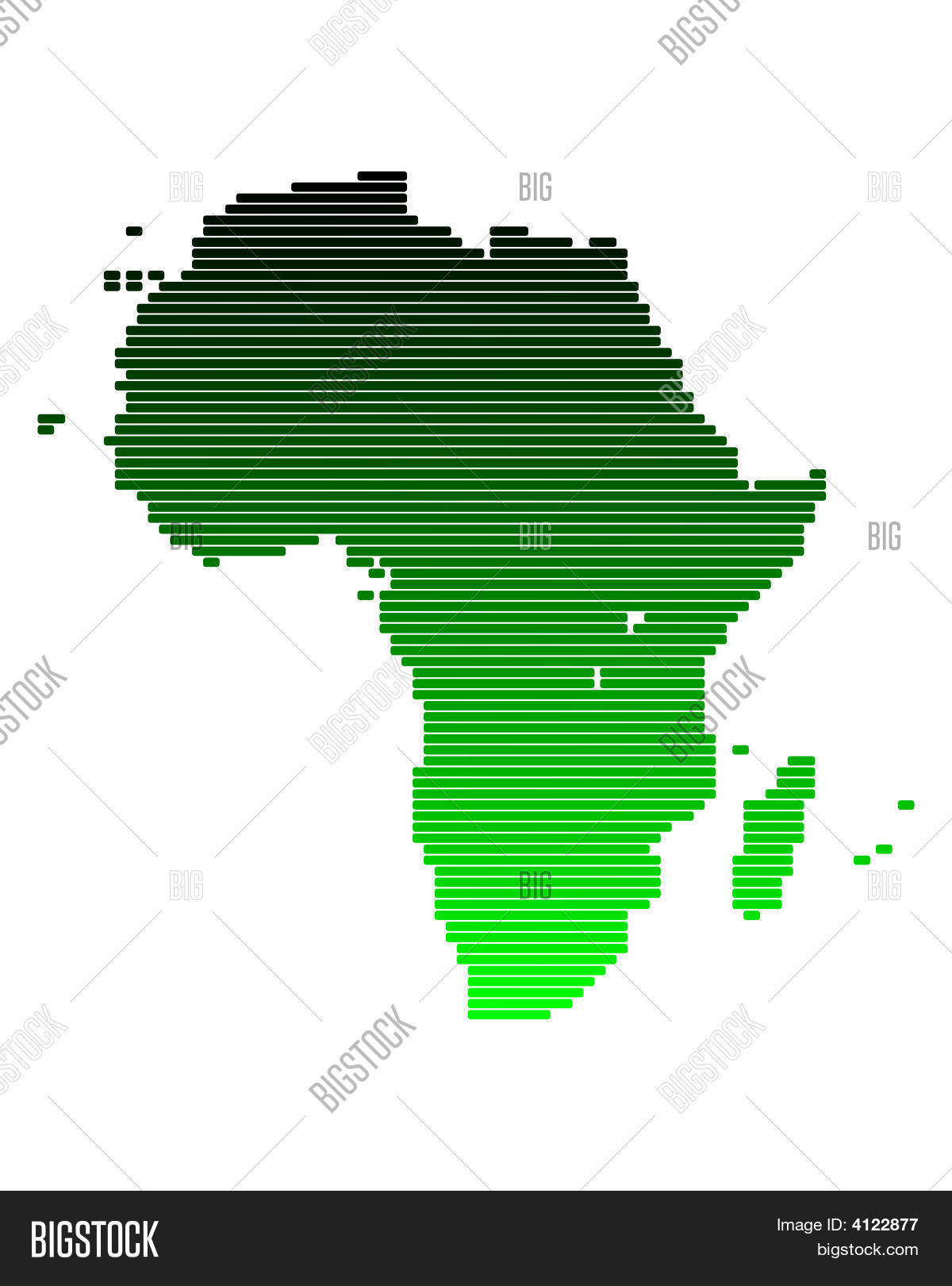 Map Africa Broad Lines Image & Photo (Free Trial) | Bigstock