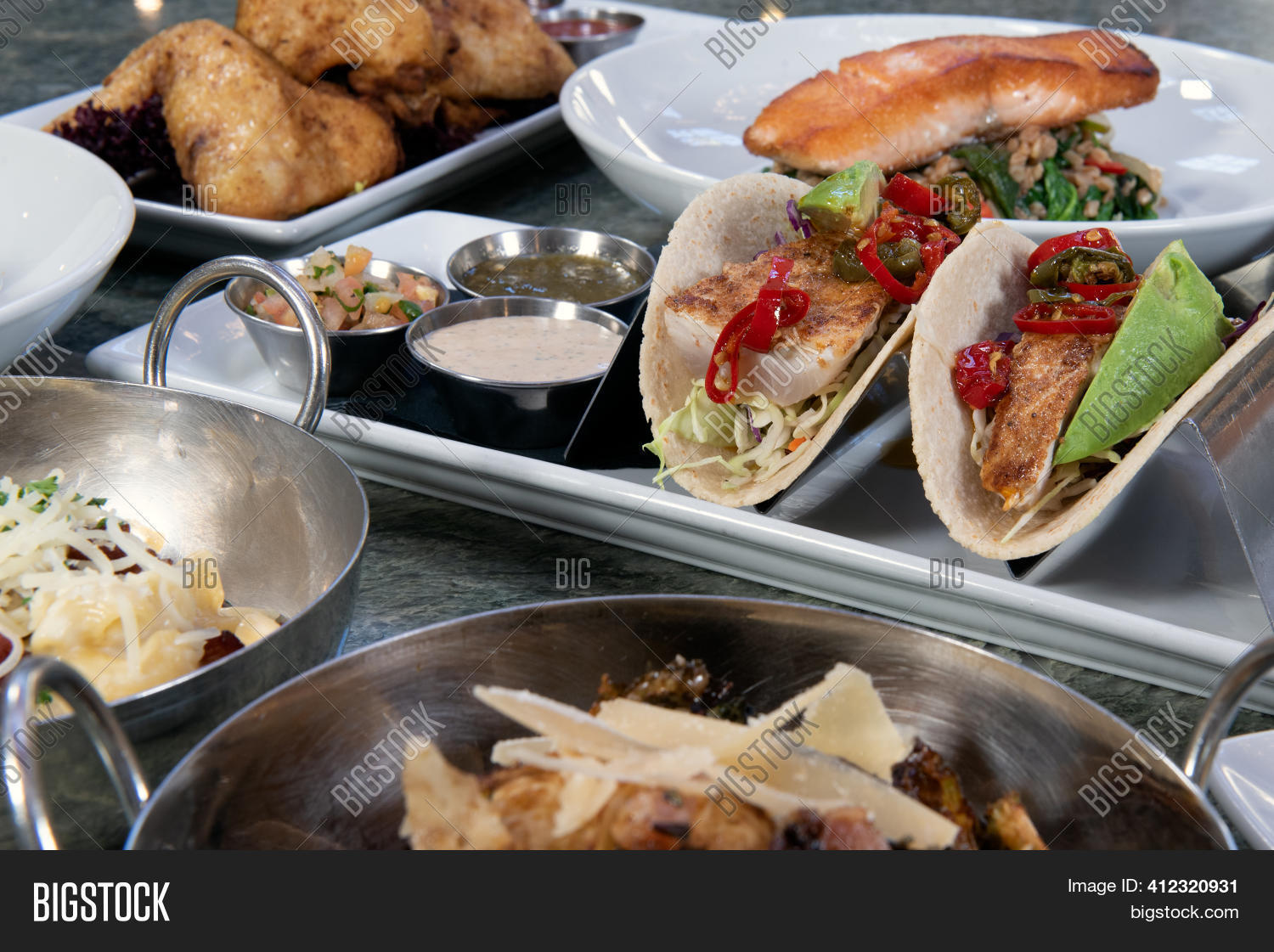 Full Table Variety Image & Photo (Free Trial) | Bigstock