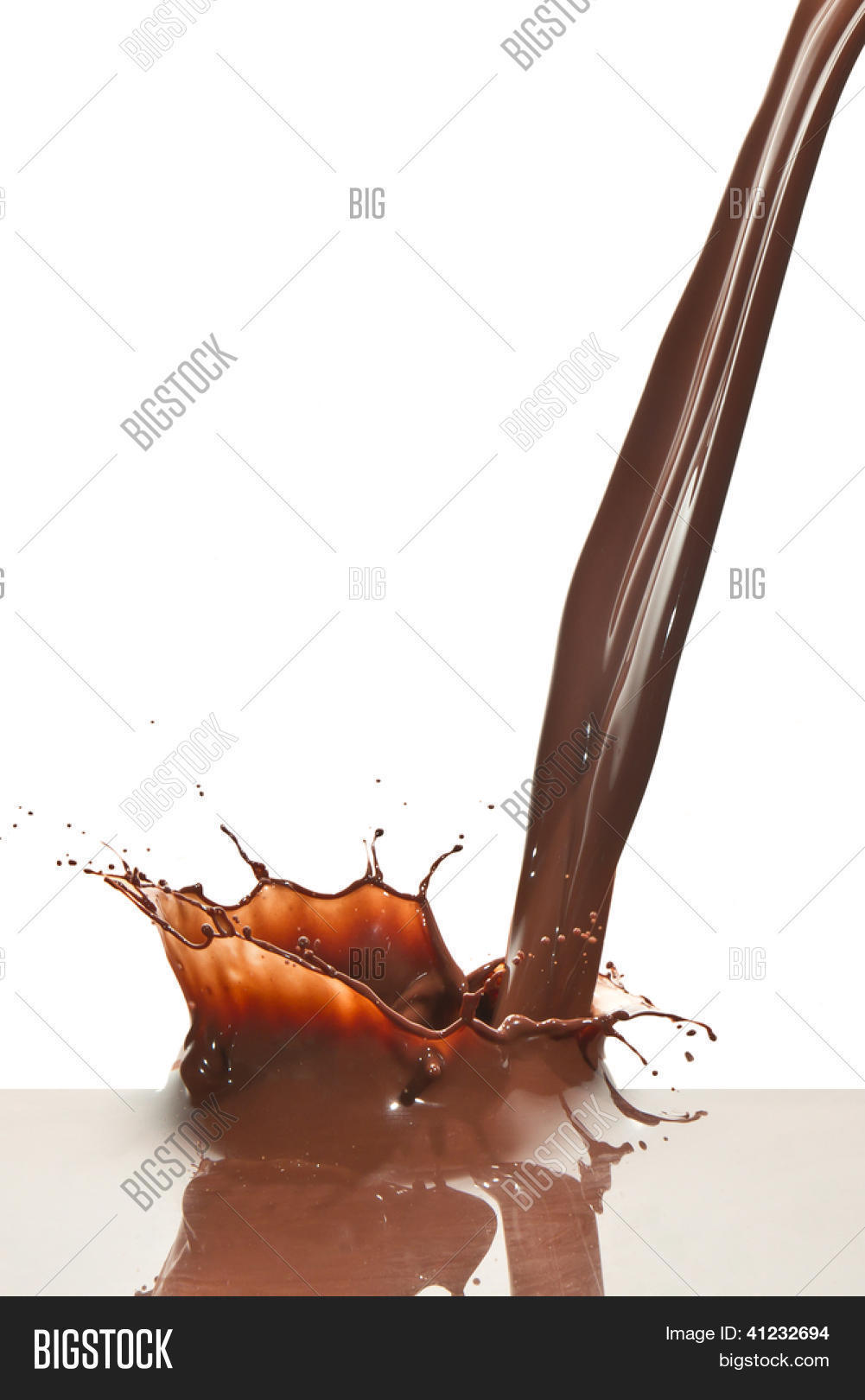 Splash Chocolate Image & Photo (Free Trial) | Bigstock