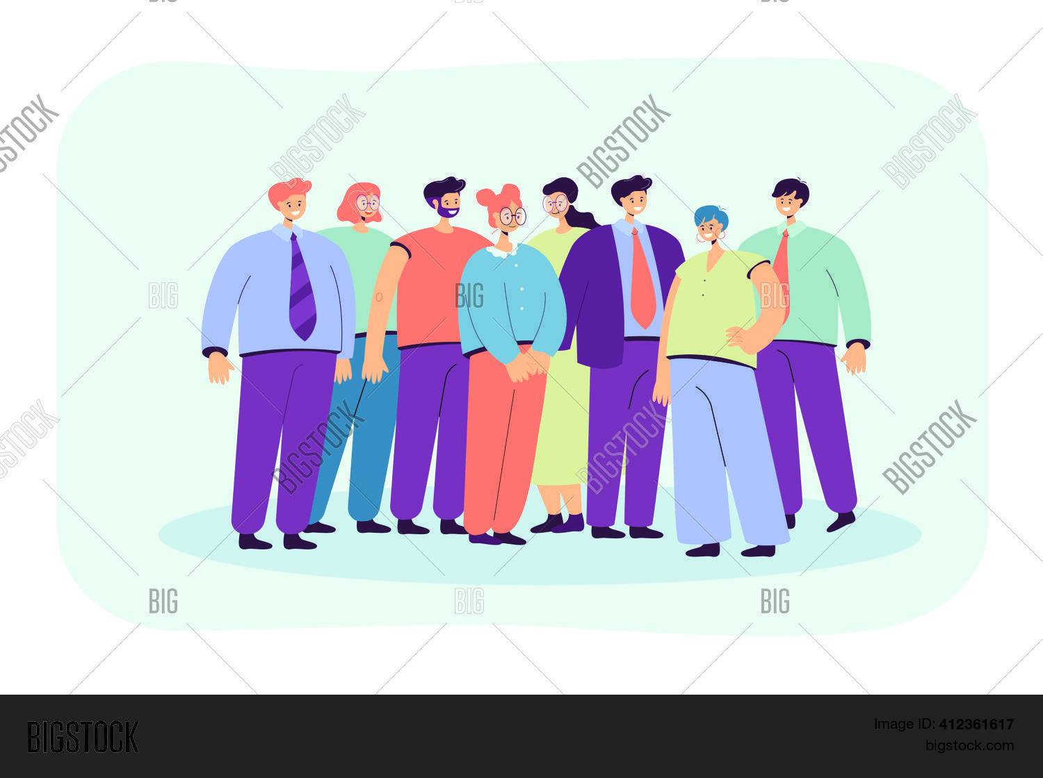 Group Office Vector & Photo (Free Trial) | Bigstock