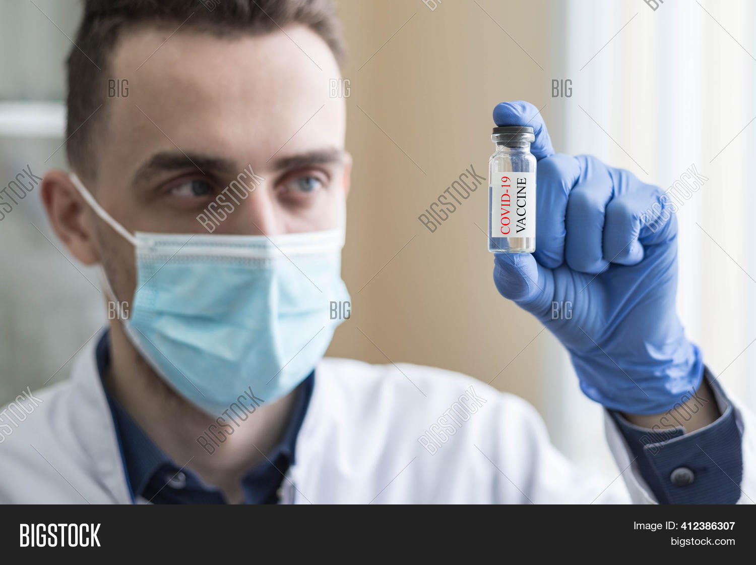 Masked Doctor Looks Image & Photo (Free Trial) | Bigstock