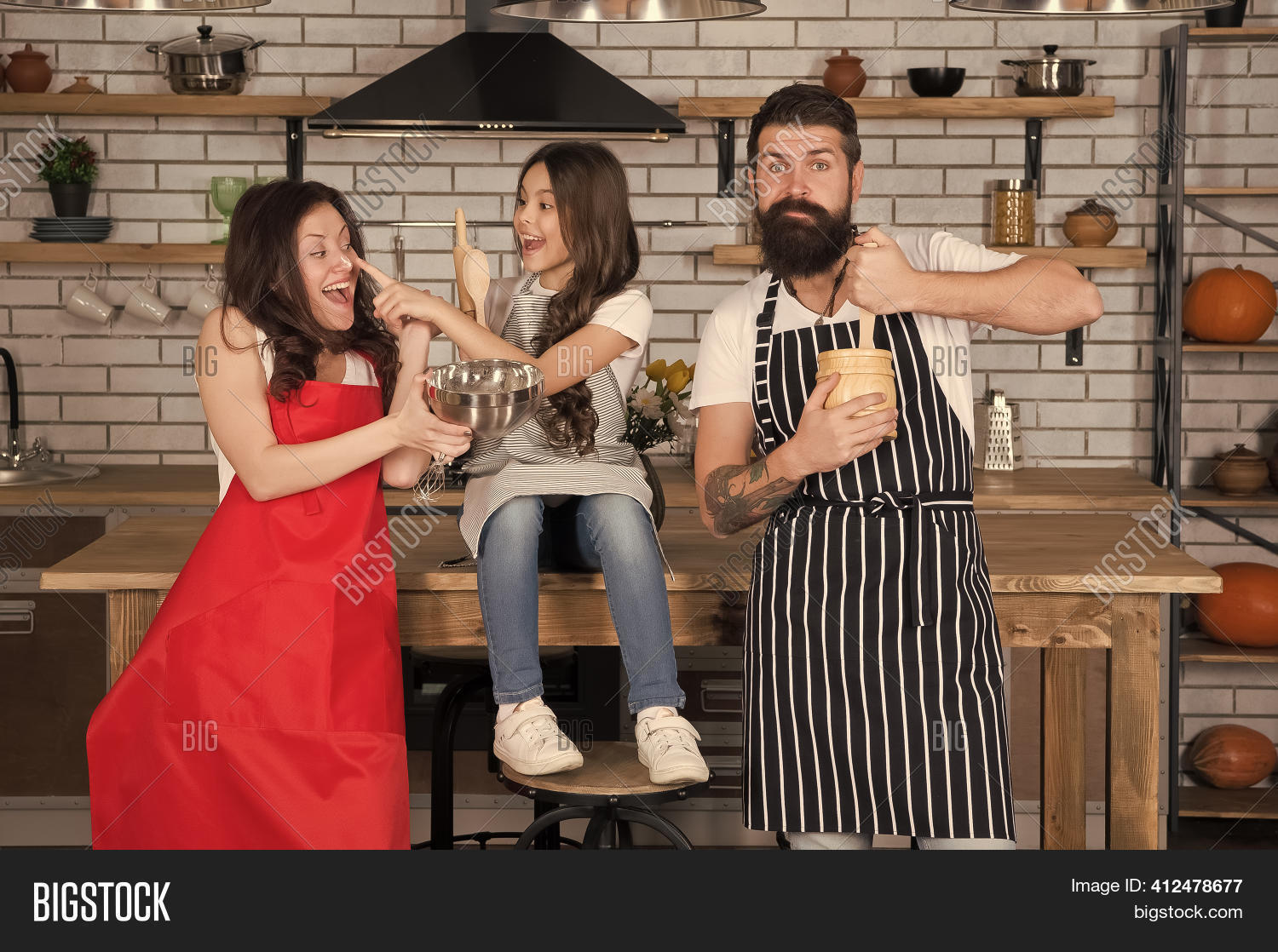 Cooking Team. Cook Image & Photo (Free Trial) | Bigstock