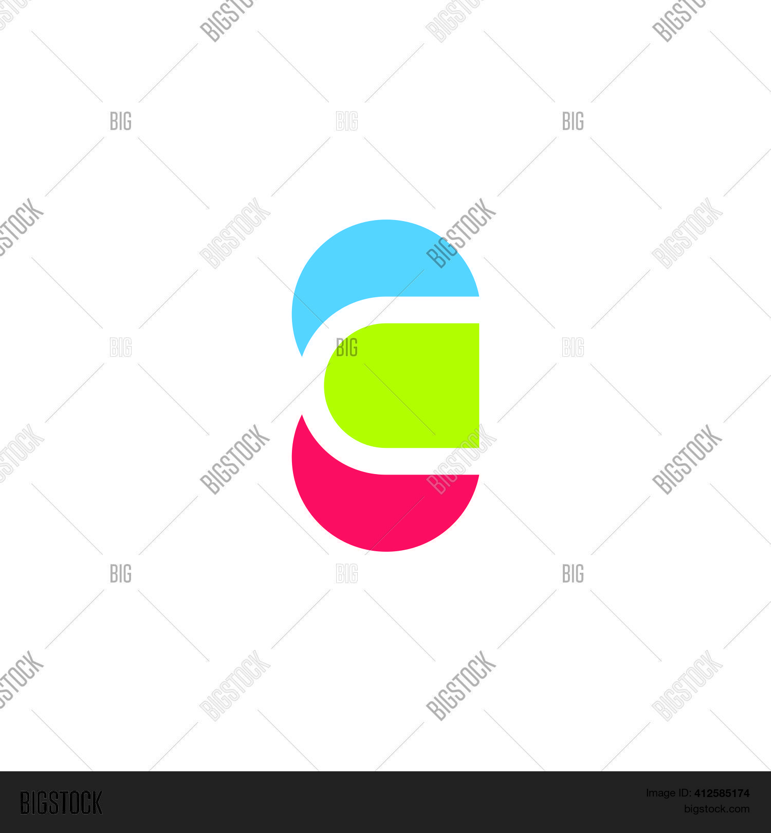 Letter C Curves Vector & Photo (Free Trial) | Bigstock