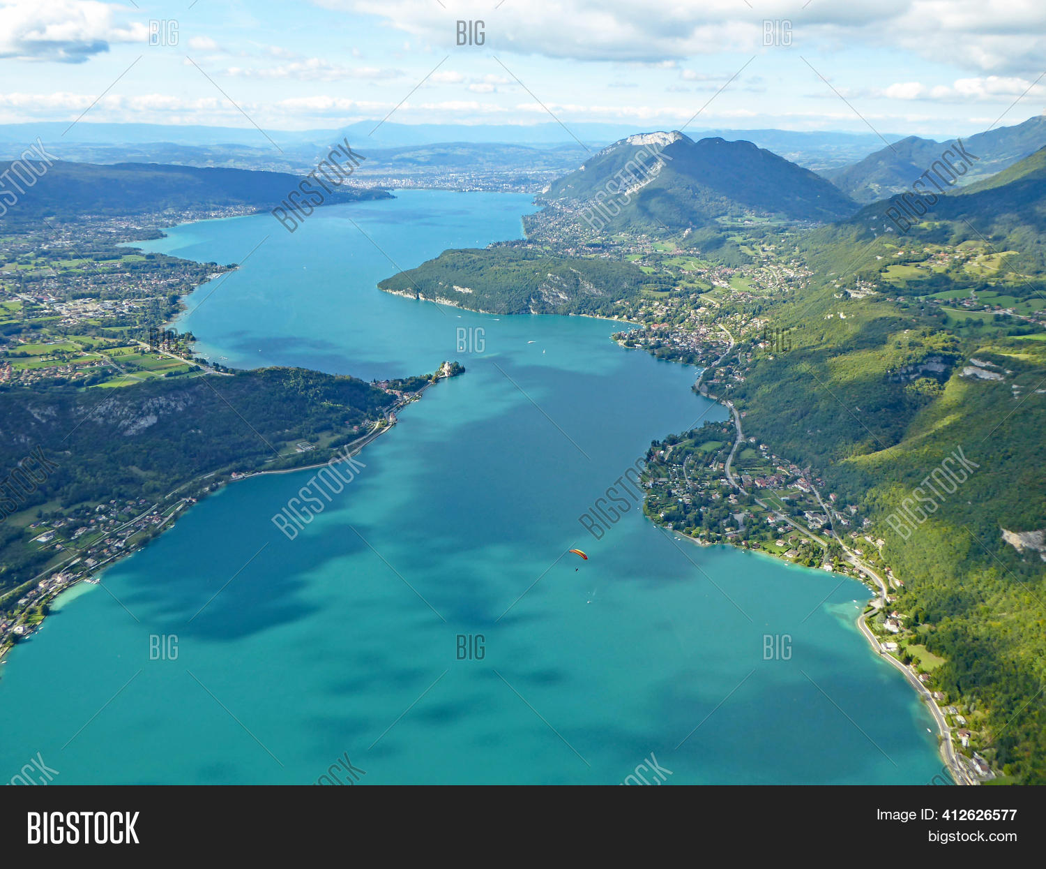 Aerial View Lake Image & Photo (Free Trial) | Bigstock