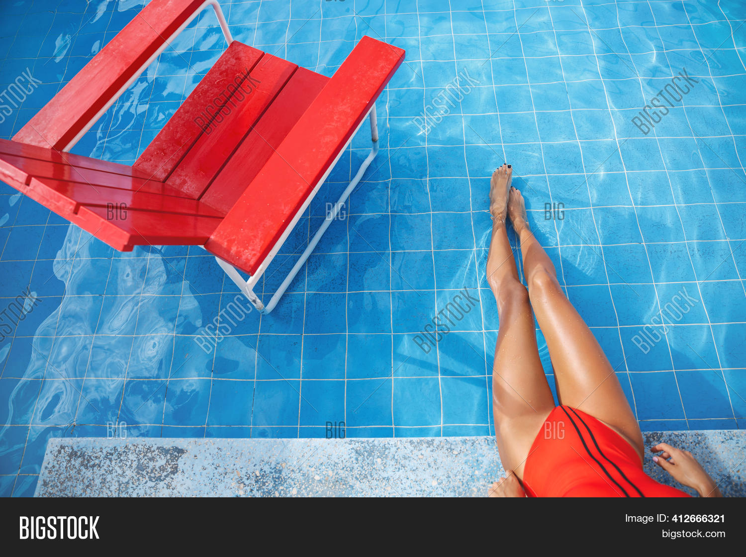 Cropped Top View Sexy Image & Photo (Free Trial) | Bigstock