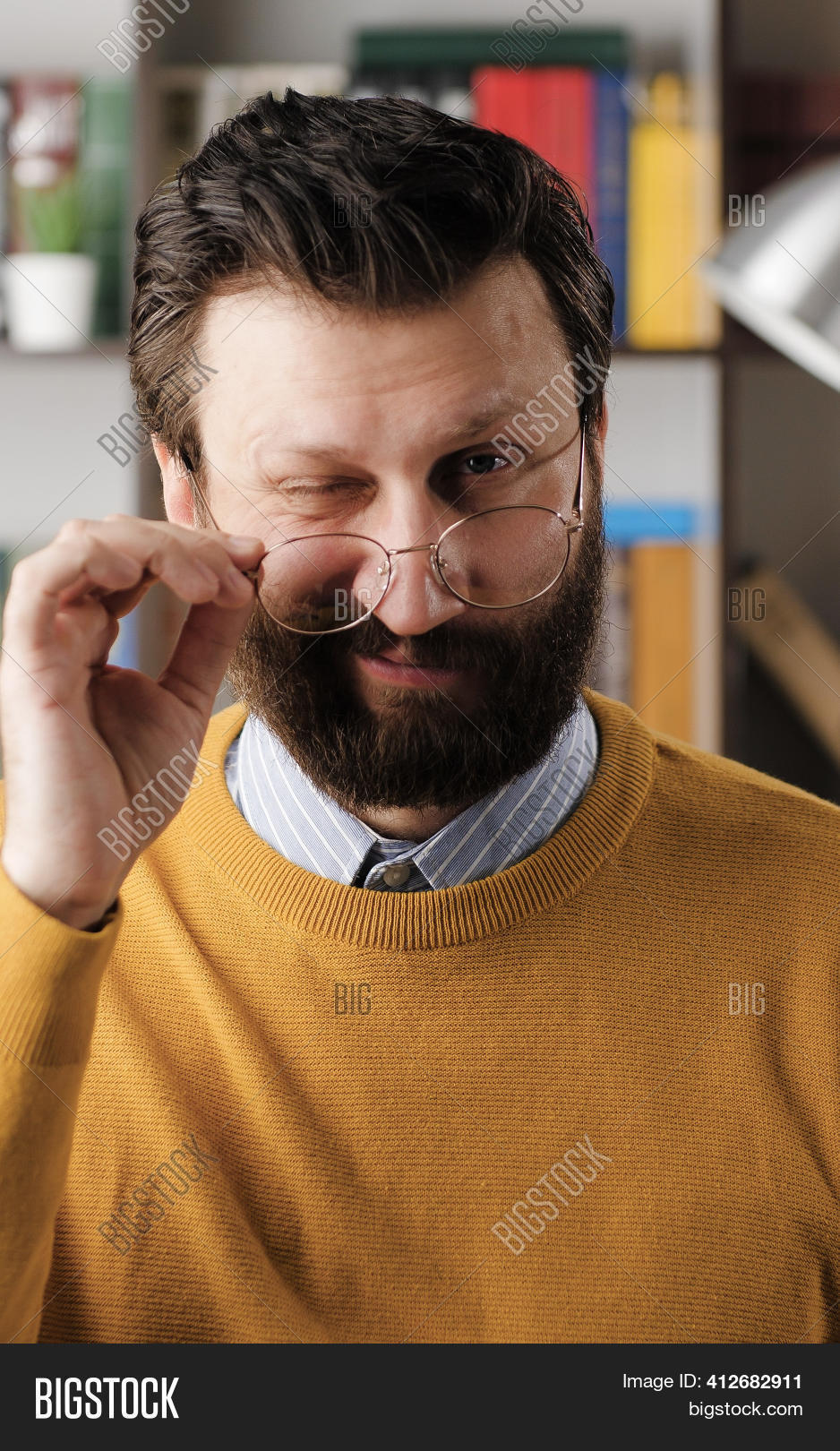 Man Winks. Positive Image & Photo (Free Trial) | Bigstock
