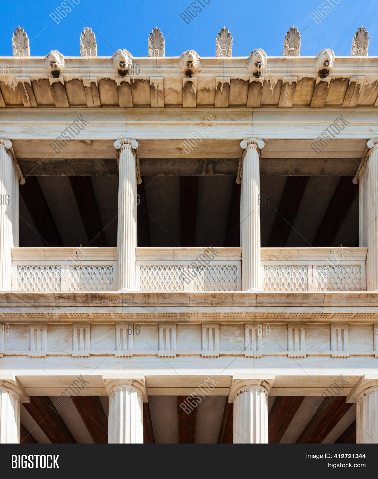 Stoa Attalos Attalus Image & Photo (Free Trial) | Bigstock