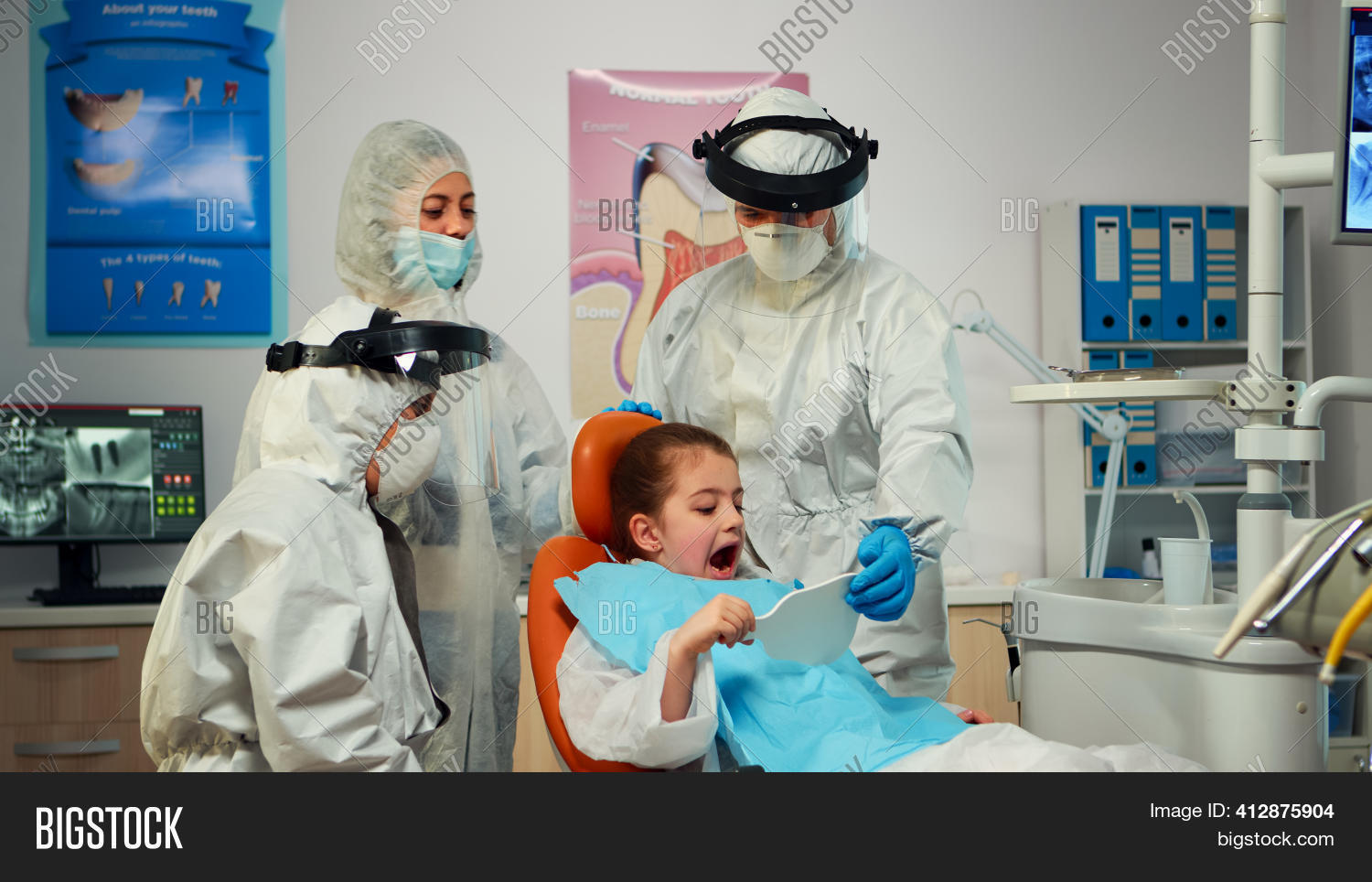 Happy Little Girl Ppe Image & Photo (Free Trial) | Bigstock