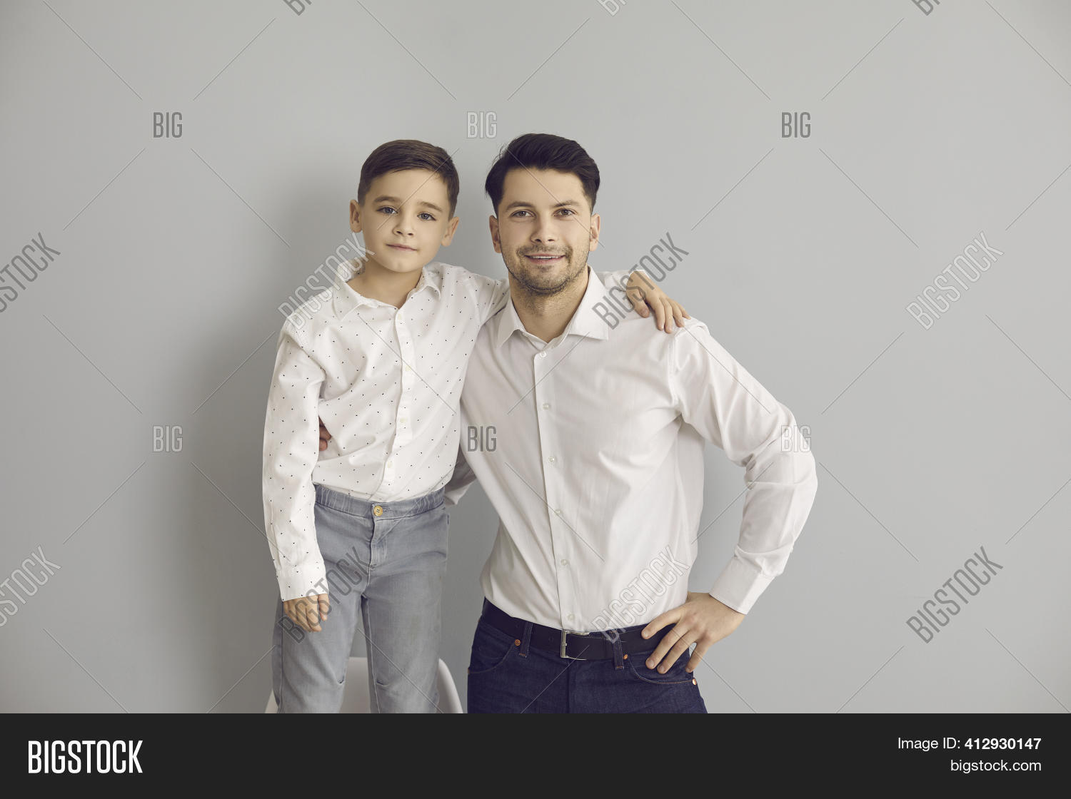 Positive Father Son Image & Photo (Free Trial) | Bigstock