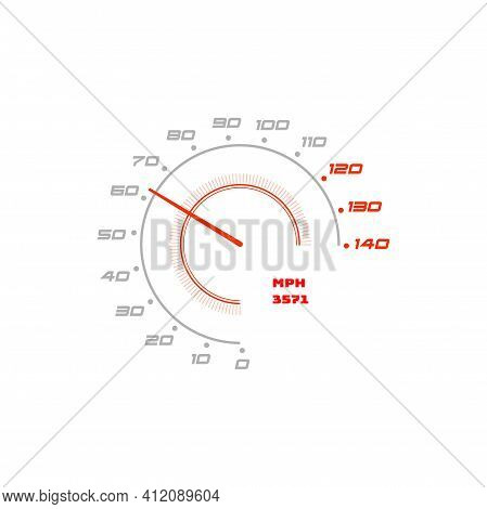 Speedometer, Speed Vector & Photo (Free Trial) | Bigstock