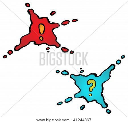 Splash Exclamation Vector & Photo (Free Trial) | Bigstock