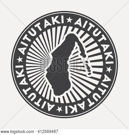 Aitutaki Round Logo. Vector & Photo (Free Trial) | Bigstock