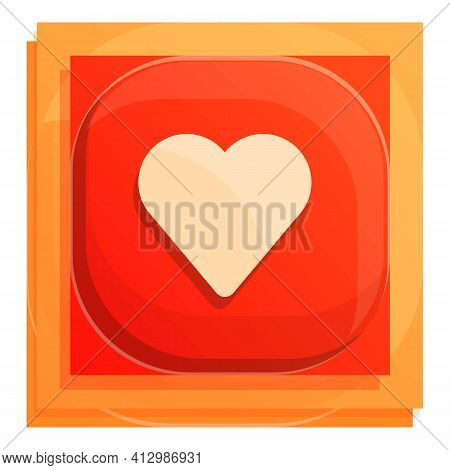 Heart Like Button Vector & Photo (Free Trial) | Bigstock