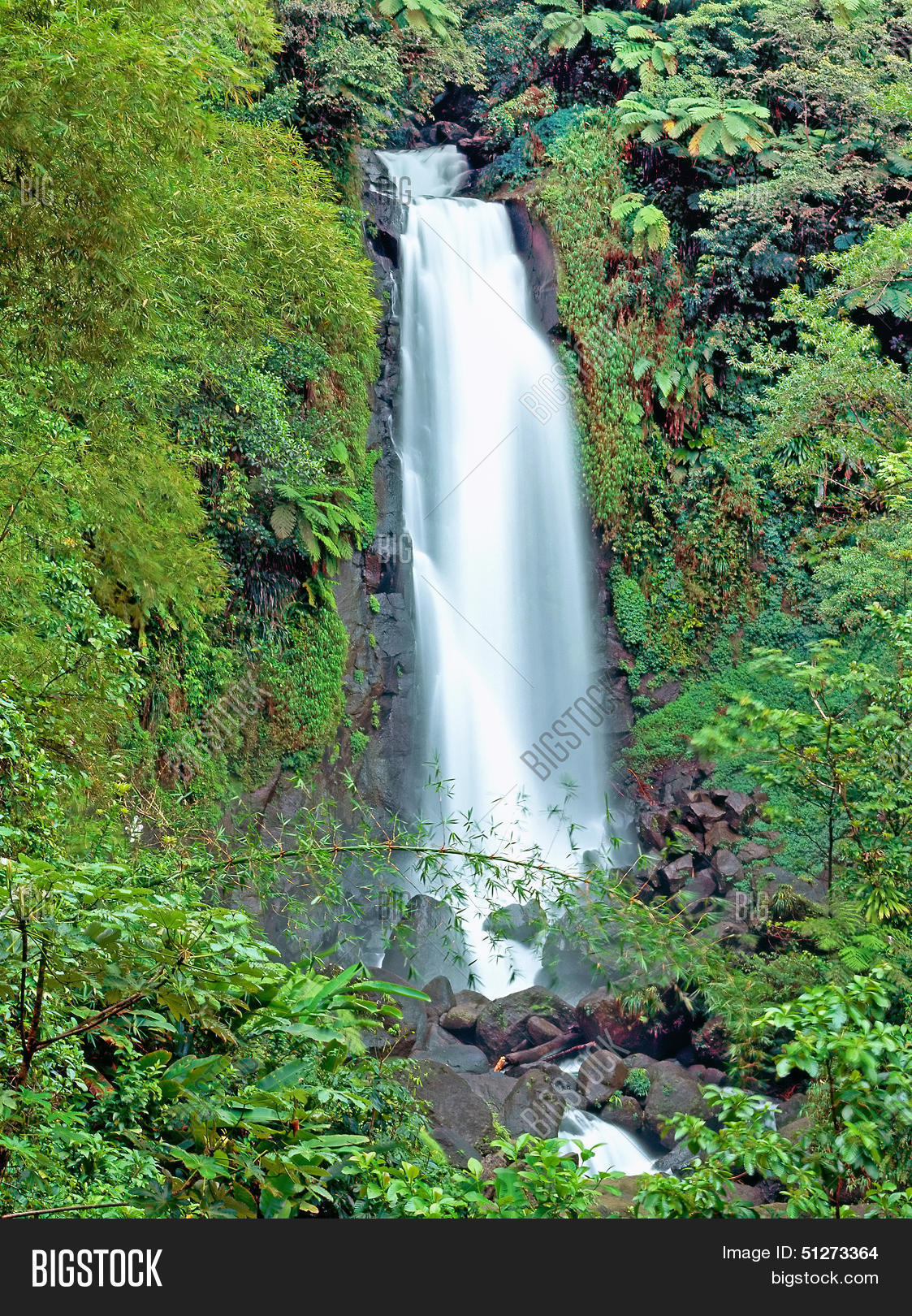 Trafalgar Falls Image & Photo (Free Trial) | Bigstock