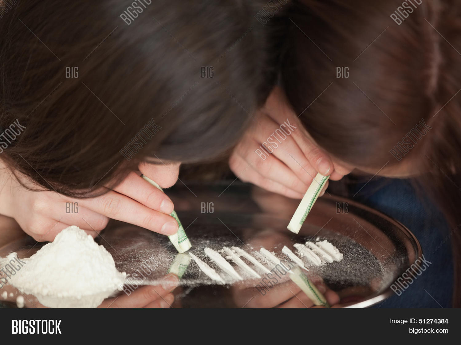 Two Girls Snorting Image & Photo (Free Trial) | Bigstock