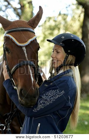 Pretty Female Rider Image & Photo (Free Trial) | Bigstock