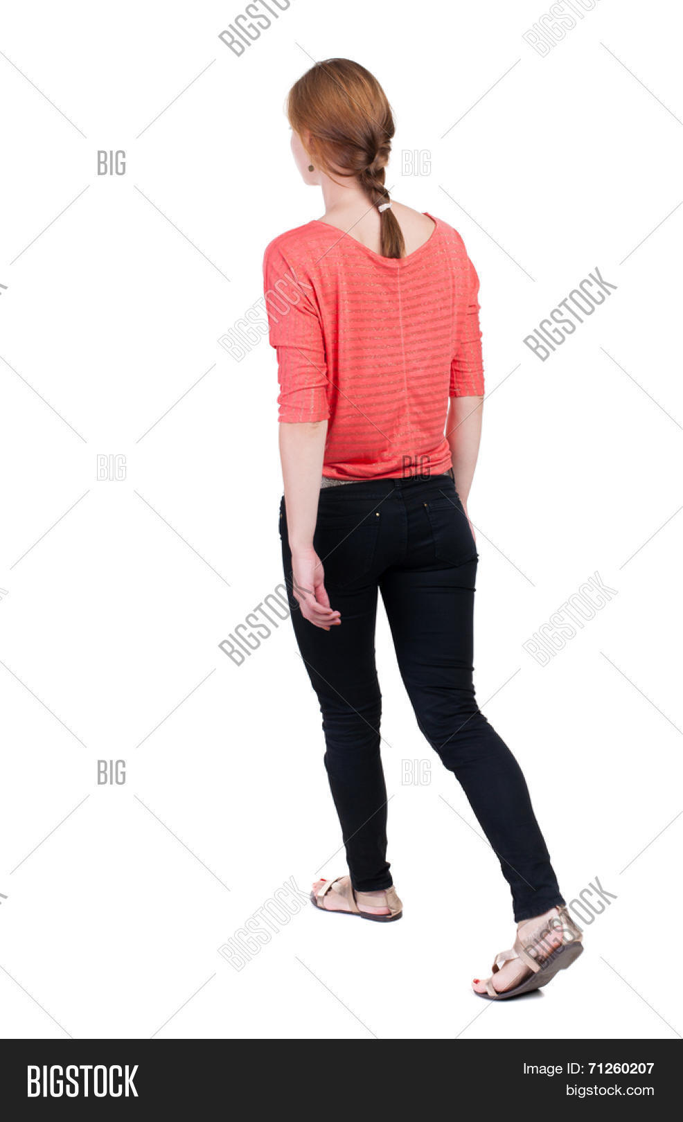 Back View Walking Image & Photo (Free Trial) | Bigstock