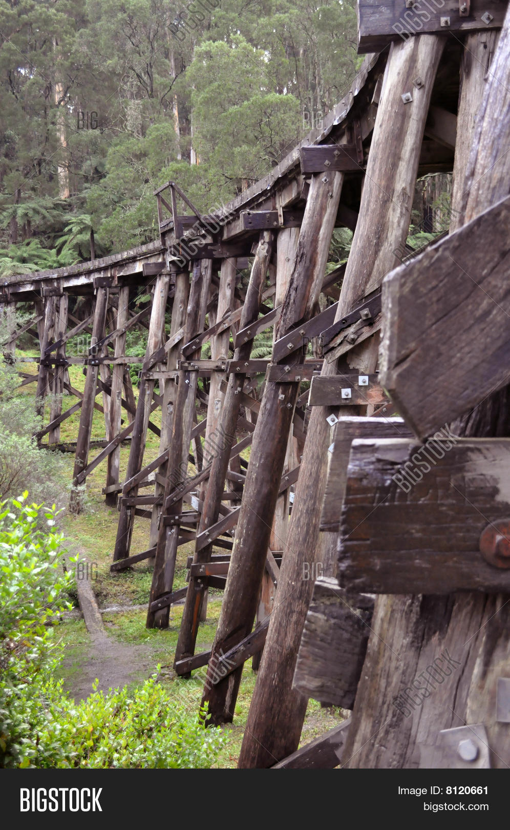 Trestle Bridge Image & Photo (Free Trial) | Bigstock