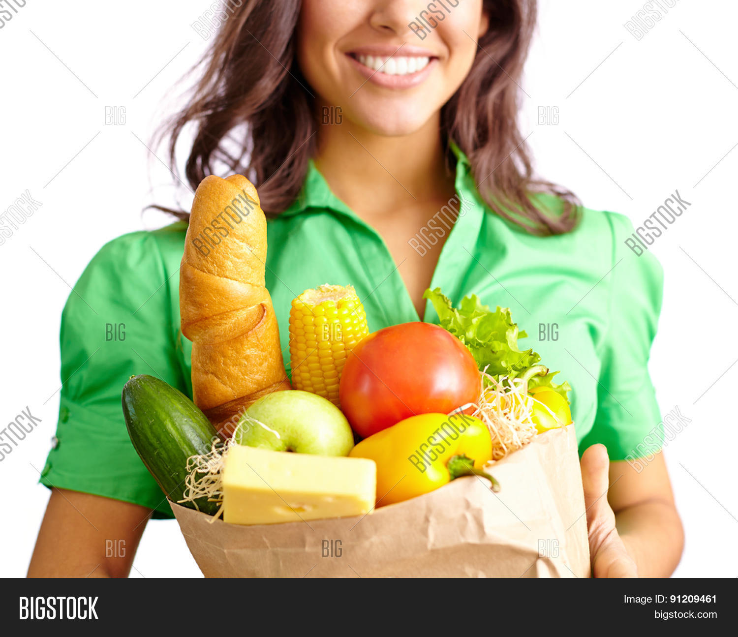 Young Woman Sack Image & Photo (Free Trial) | Bigstock