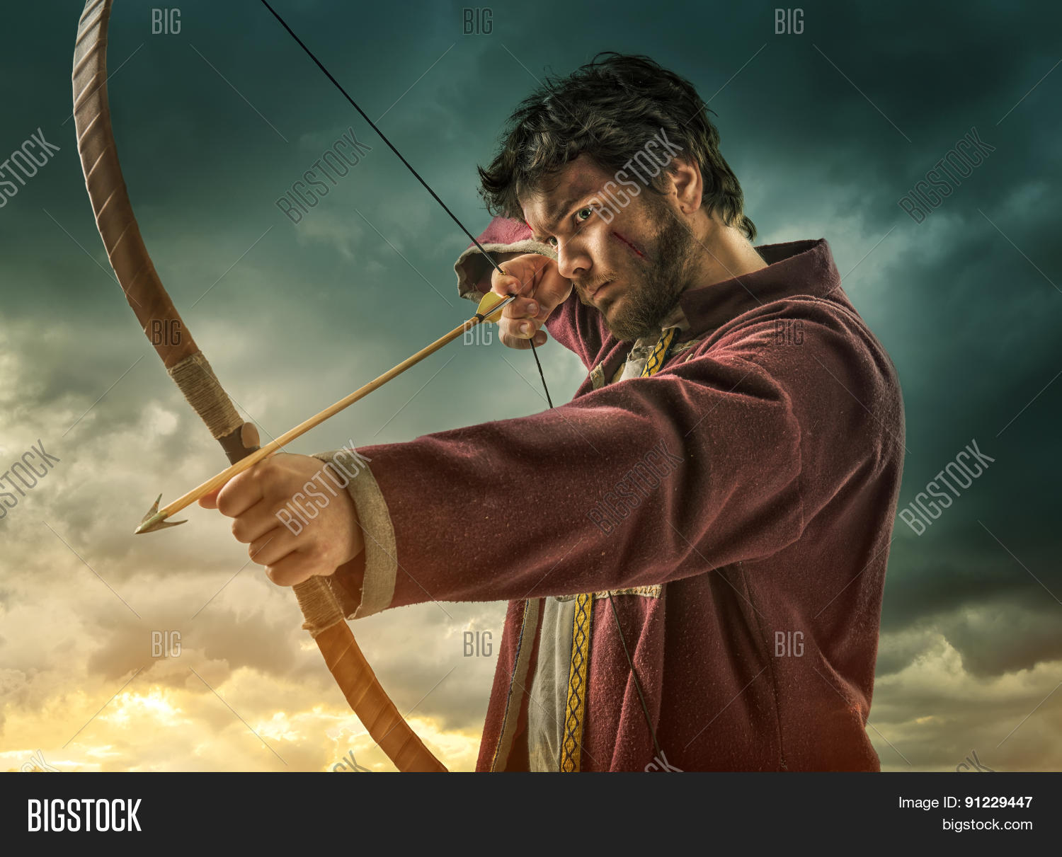 Men's Archery Target Image & Photo (Free Trial) | Bigstock