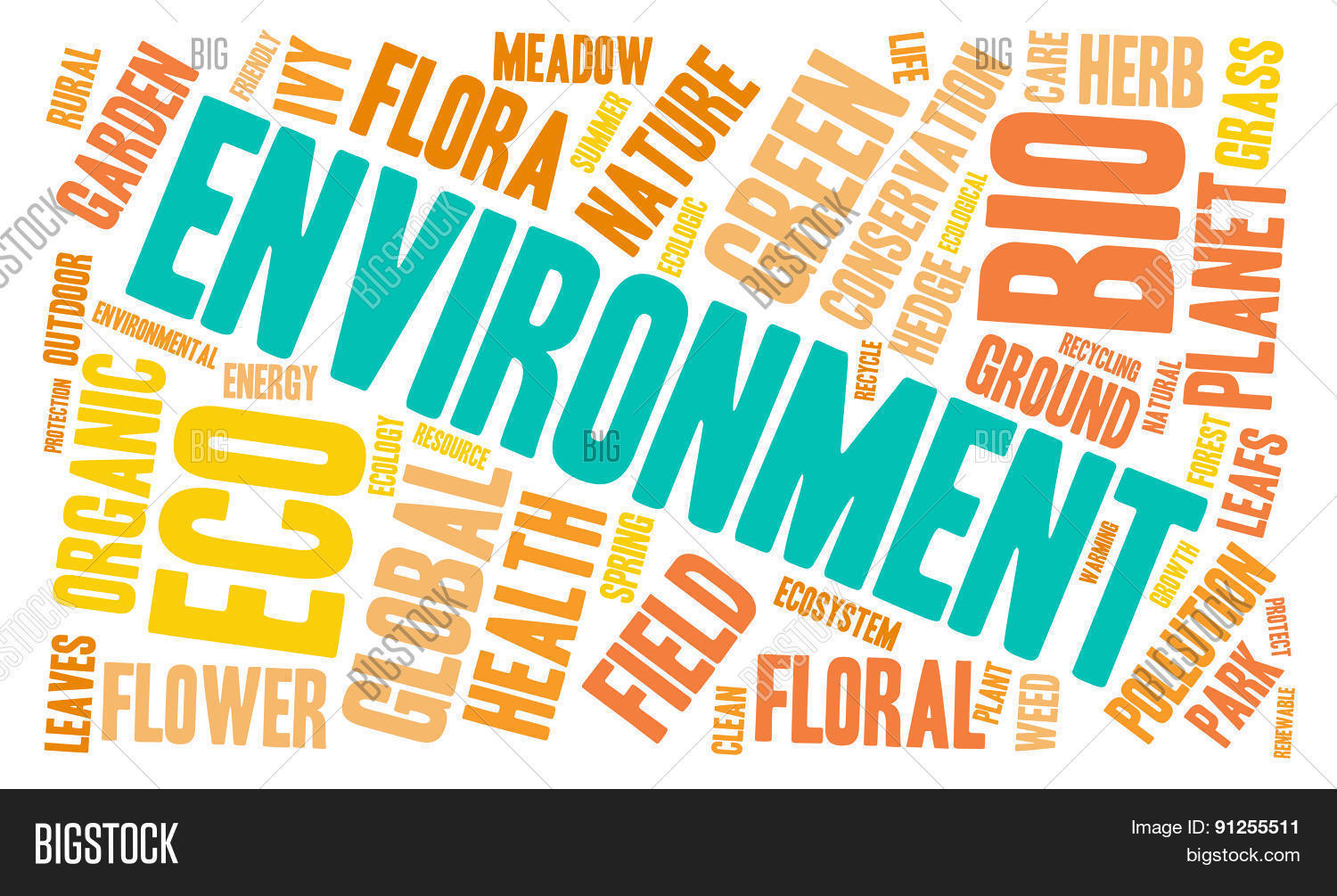 Environment Word Cloud Image & Photo (Free Trial) | Bigstock