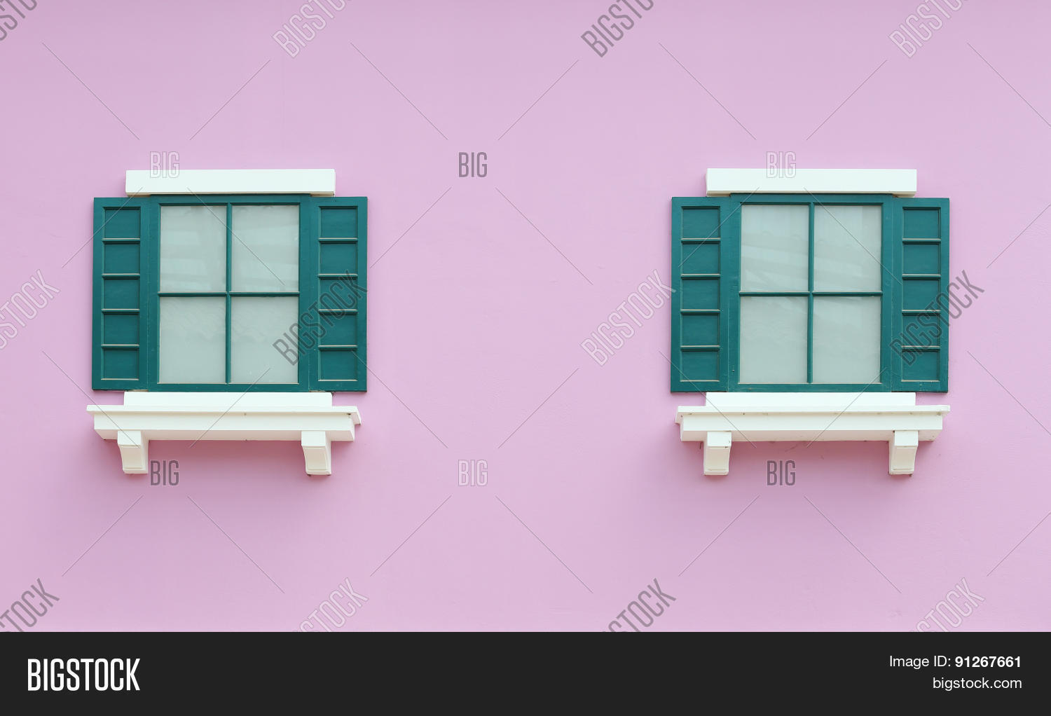Vintage Window Wall Image & Photo (Free Trial) | Bigstock