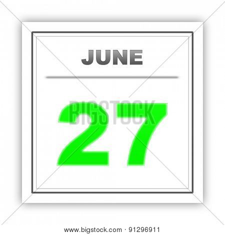 June 27. Day On Image & Photo (Free Trial) | Bigstock