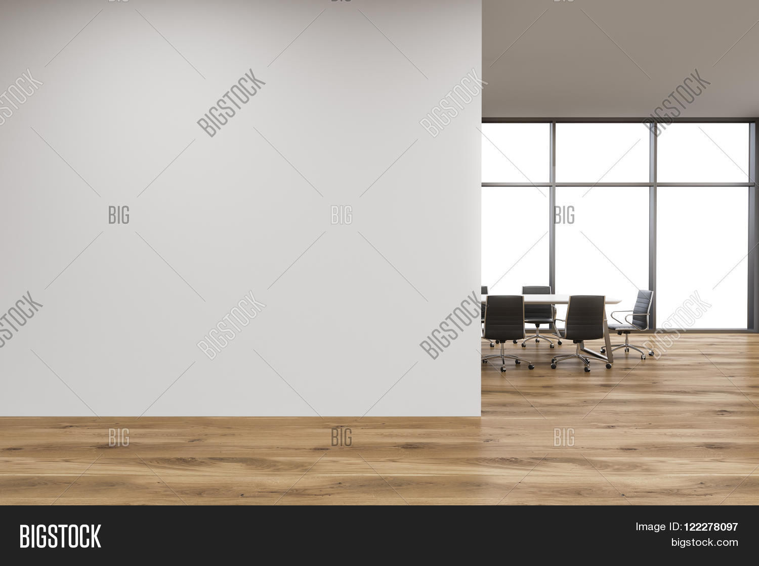 Empty Office White Image & Photo (Free Trial) | Bigstock