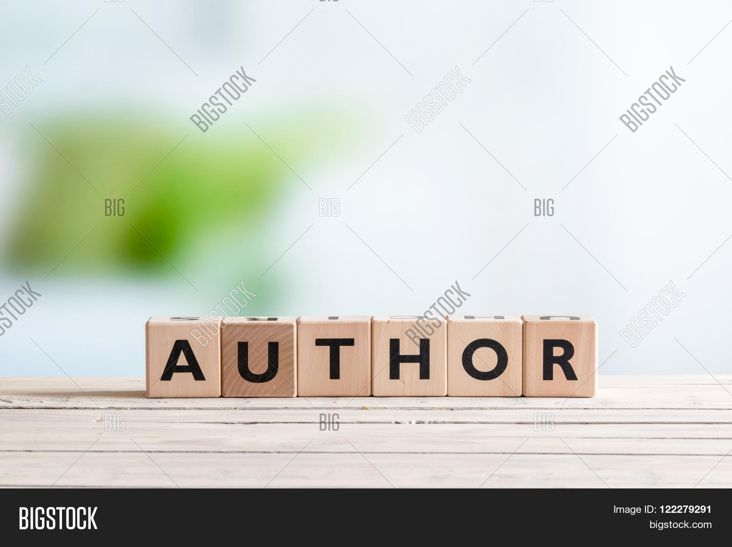 Author Sign On Wooden Image & Photo (Free Trial) | Bigstock