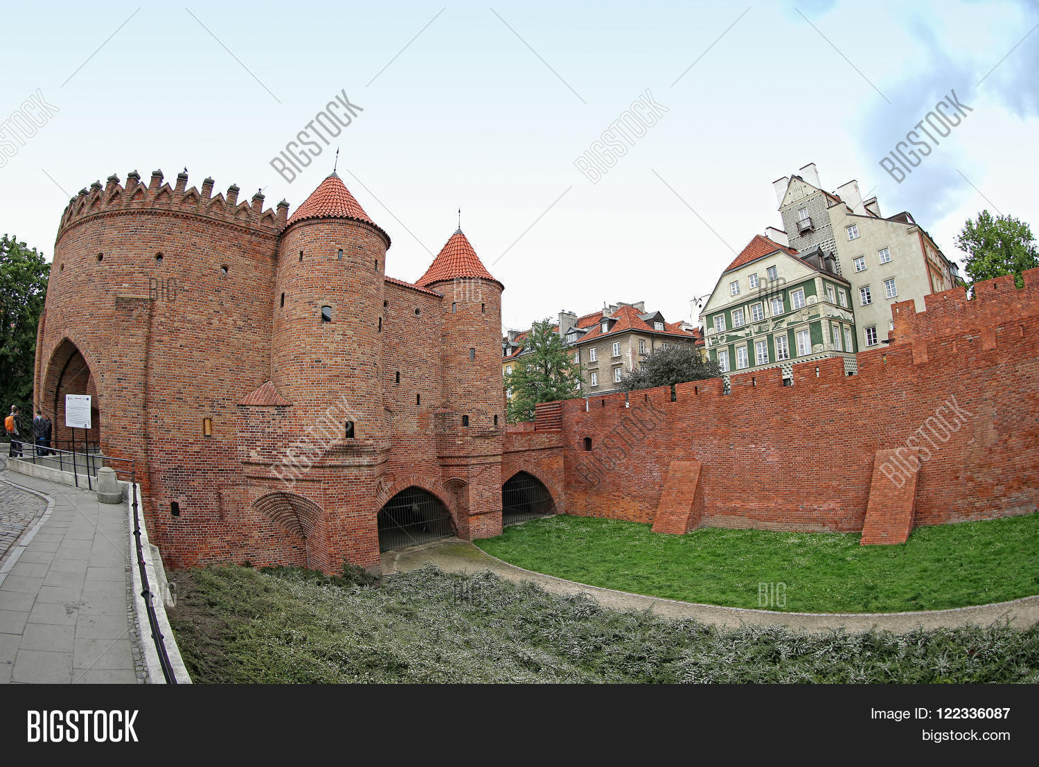 Warsaw Barbican ( Image & Photo (Free Trial) | Bigstock