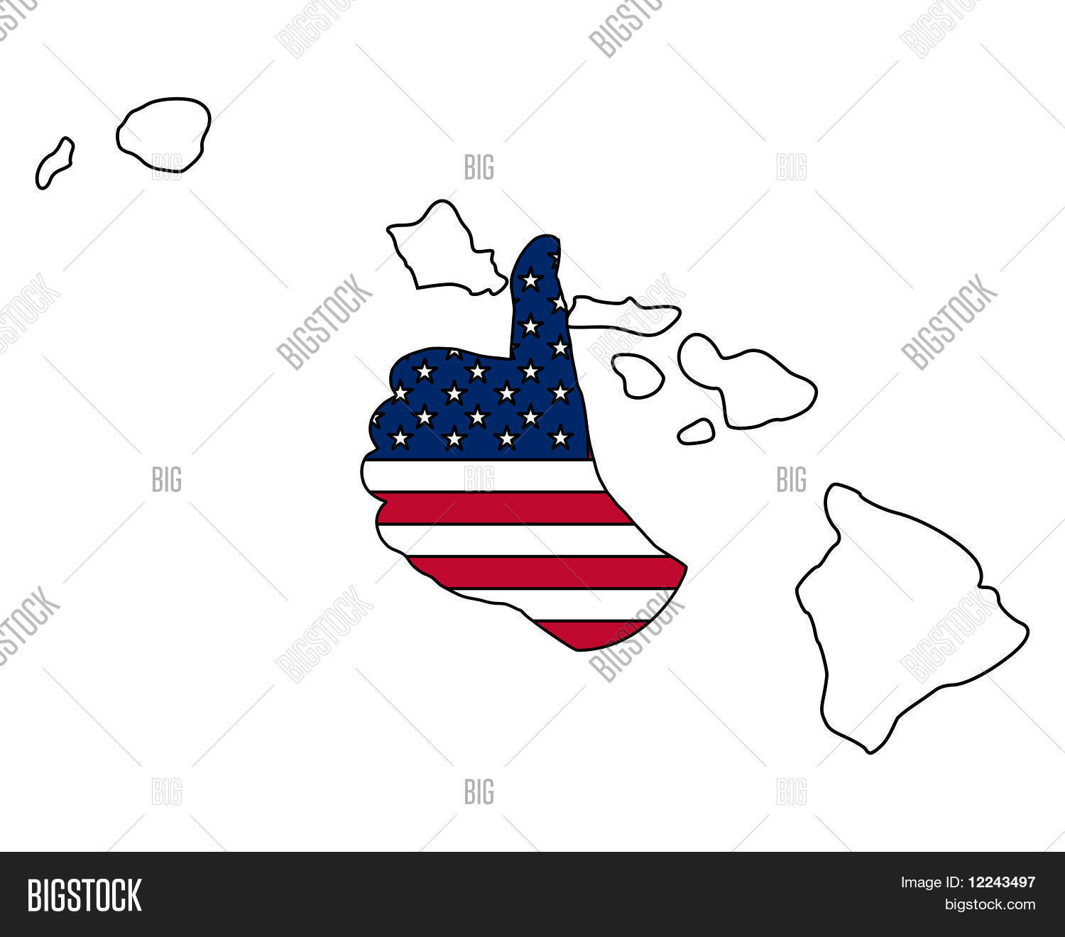 Hawaiian Hand Signal Image & Photo (Free Trial) | Bigstock