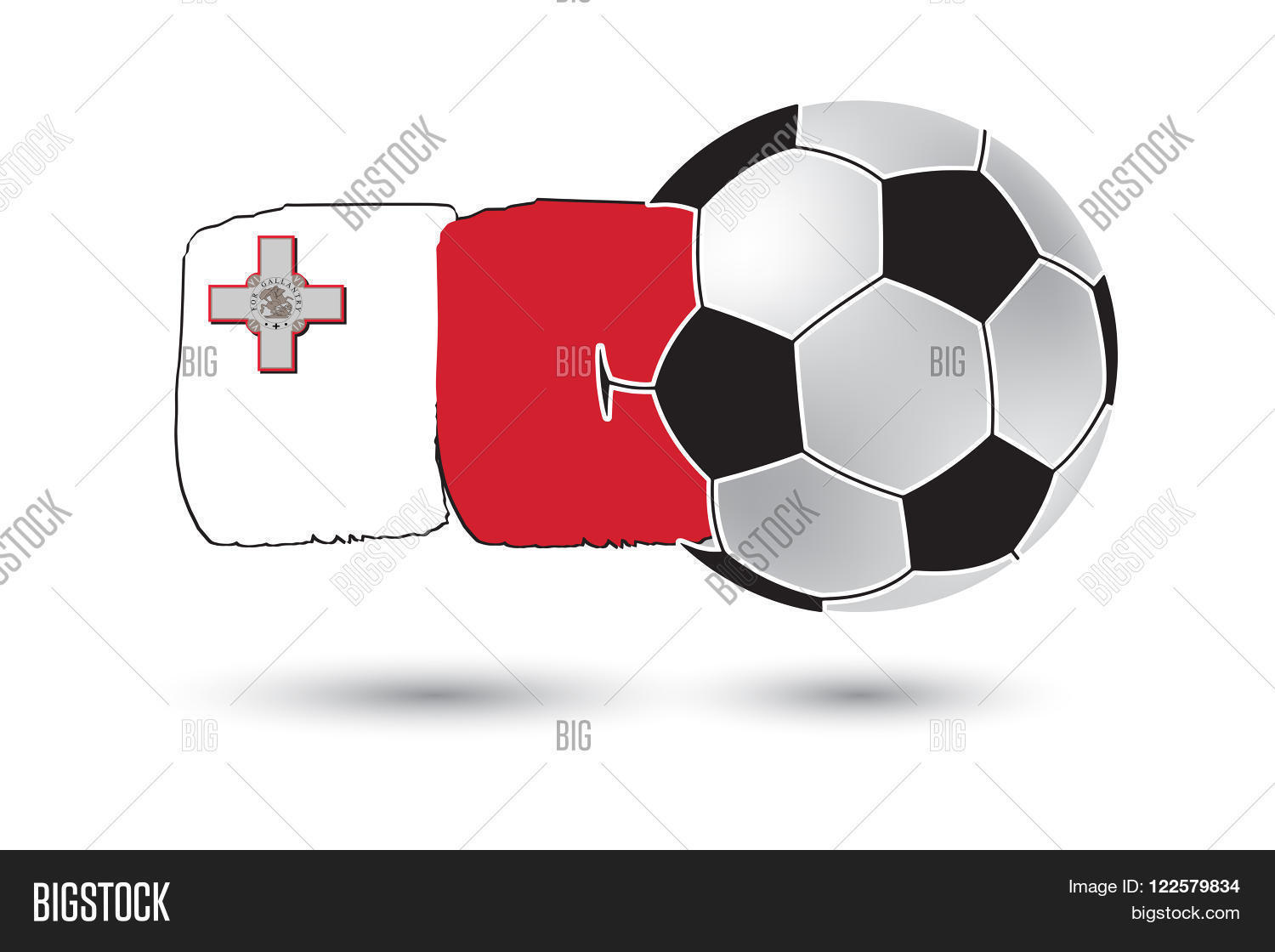 Soccer Ball Malta Flag Image & Photo (Free Trial) | Bigstock