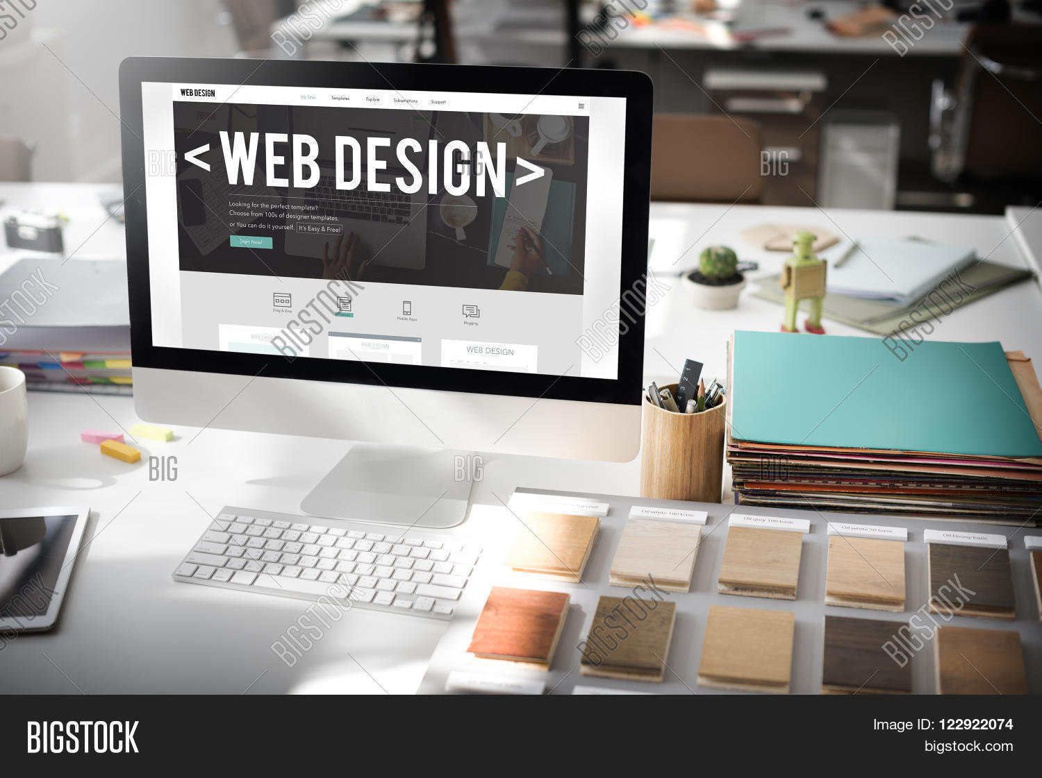 Web Design Internet Image & Photo (Free Trial) | Bigstock