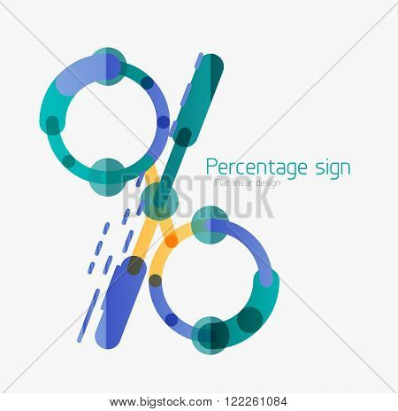 Percentage Sign Vector & Photo (Free Trial) | Bigstock