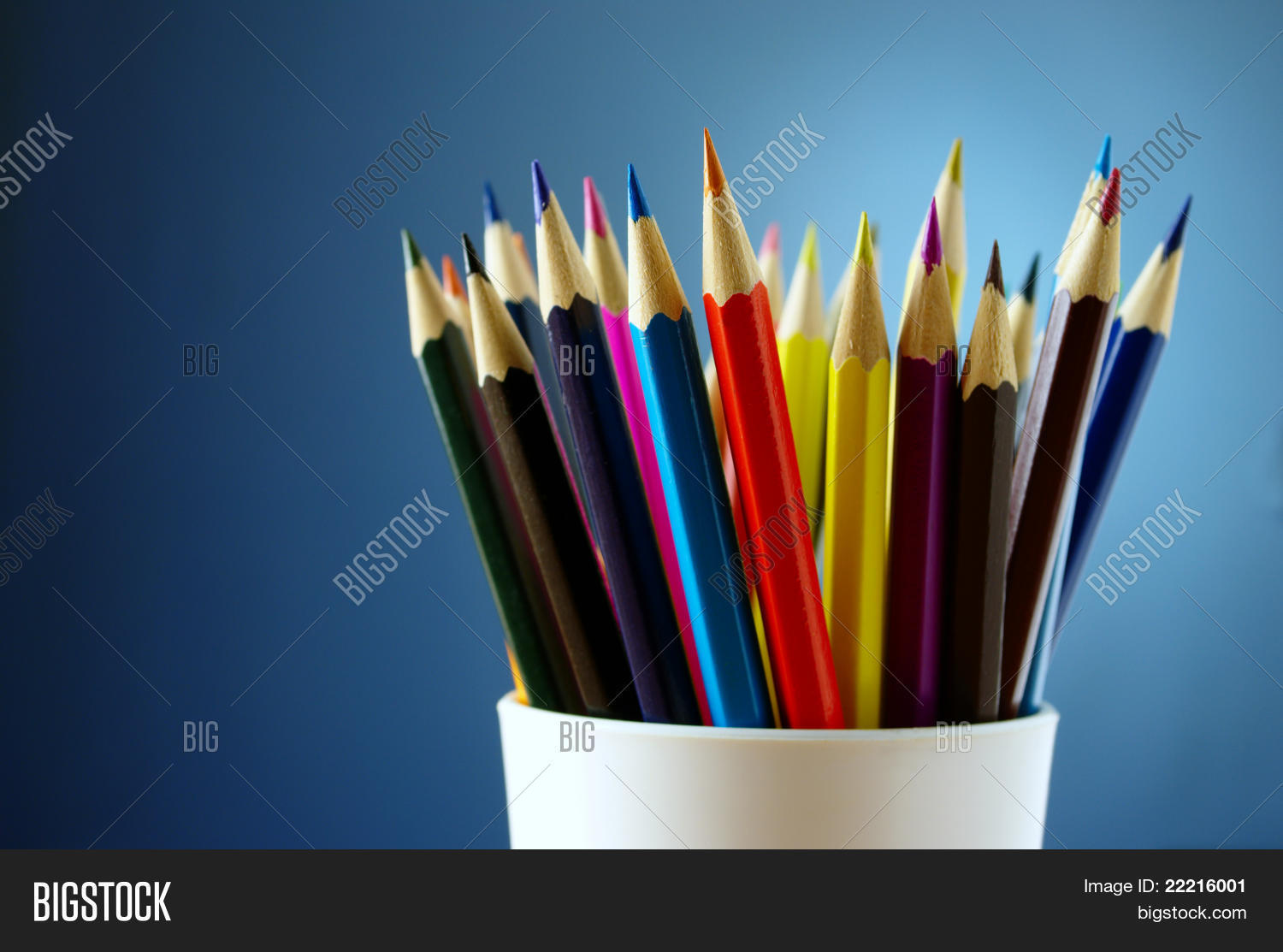 Pencils Plastic Cup Image & Photo (Free Trial) | Bigstock