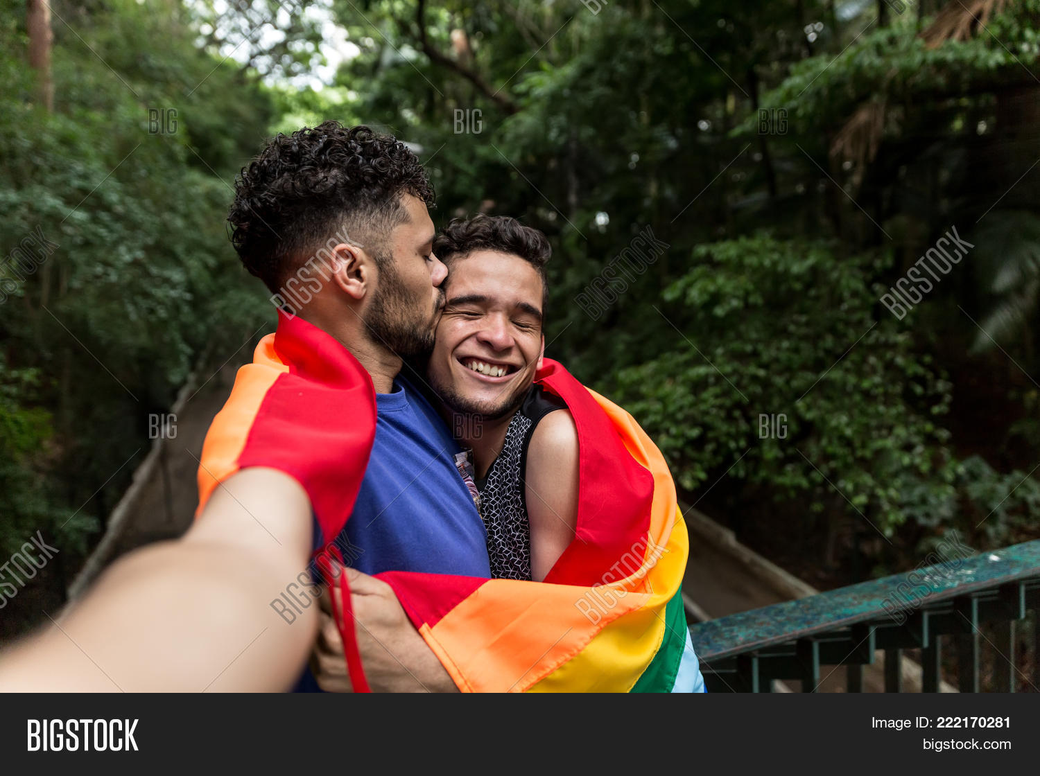 Gay Couple Taking Image & Photo (Free Trial) | Bigstock