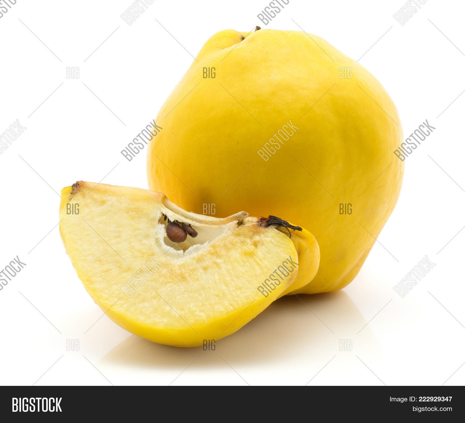 One Yellow Quince Image & Photo (Free Trial) | Bigstock