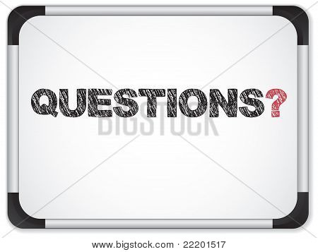 Whiteboard Questions Vector & Photo (Free Trial) | Bigstock